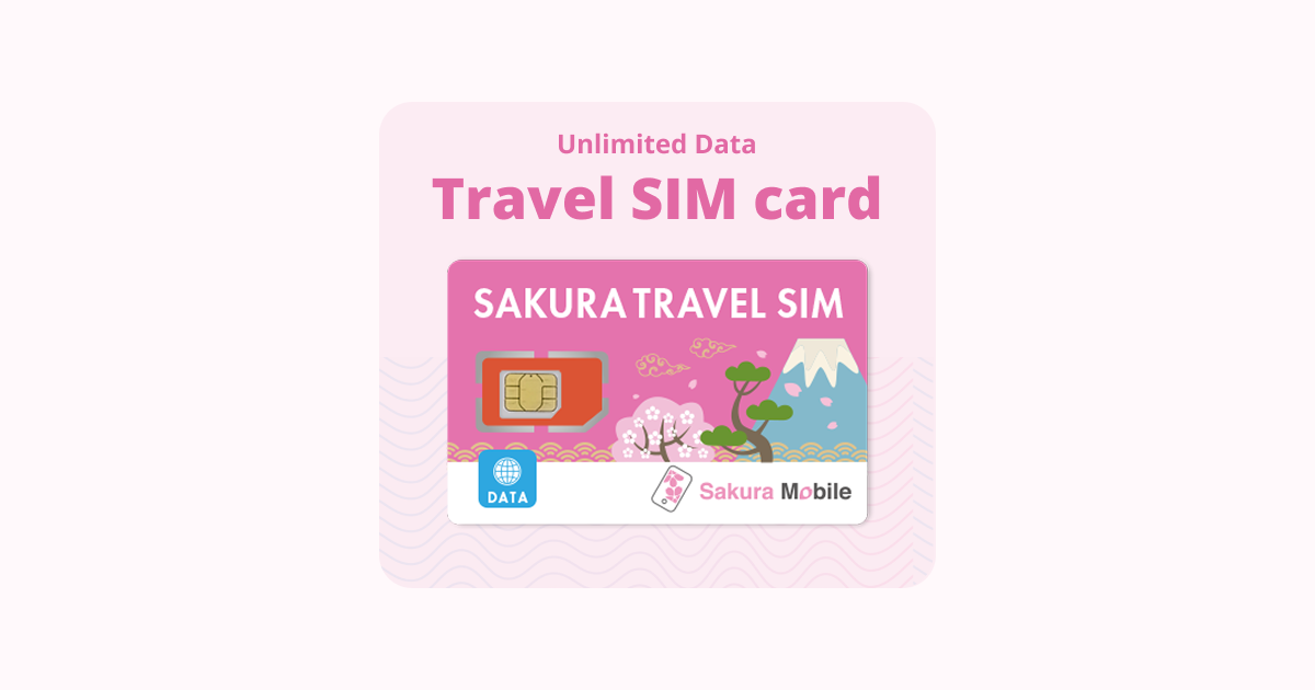 Japan Travel SIM card | Sakura Mobile