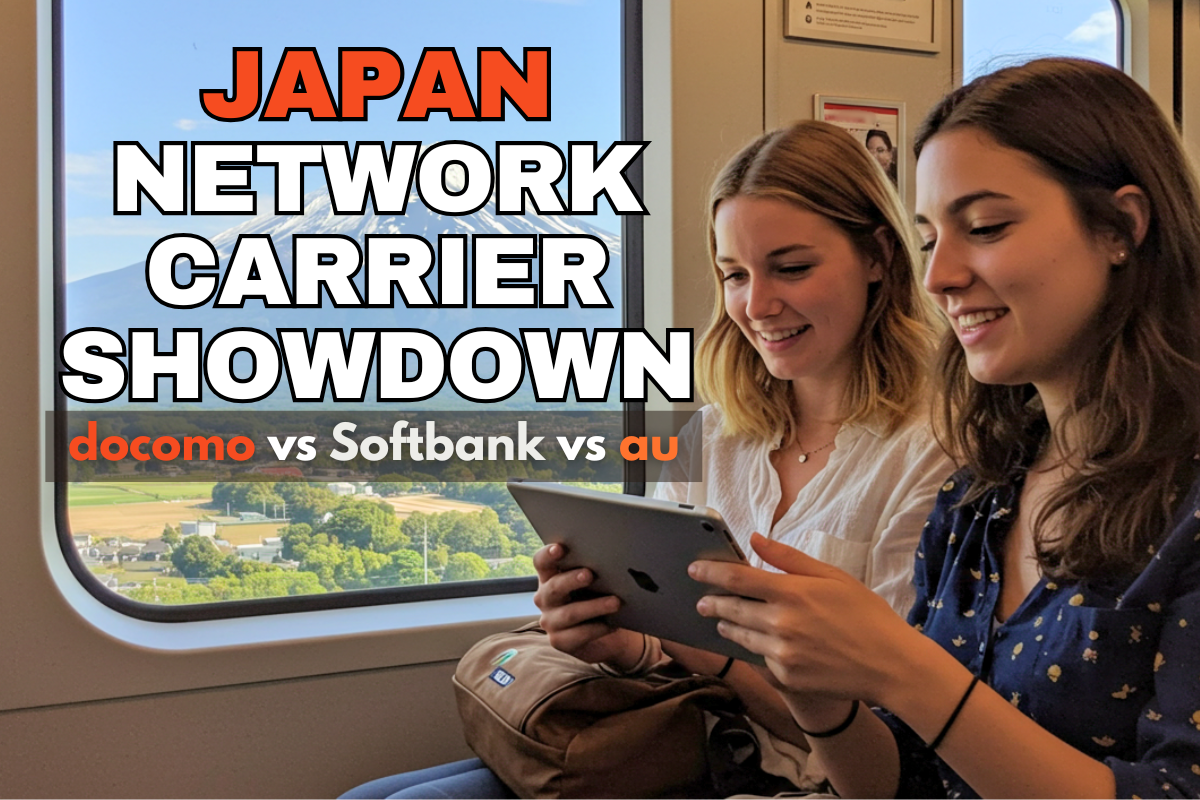 Japan Network Carrier Showdown: NTT docomo vs Softbank vs au | Sakura ...